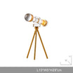 Solid Crystal Hand-Crafted Gold Tripod Camera Sculpture – OnShelf