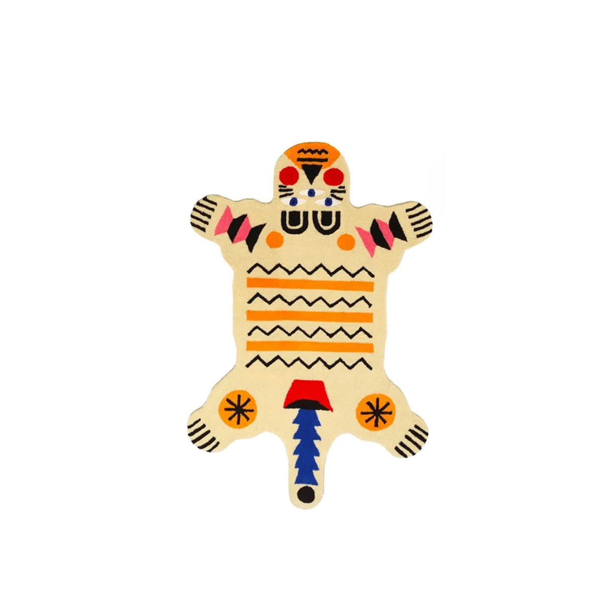 MokoMoko Abstract Animal Hide Area Rug Mat