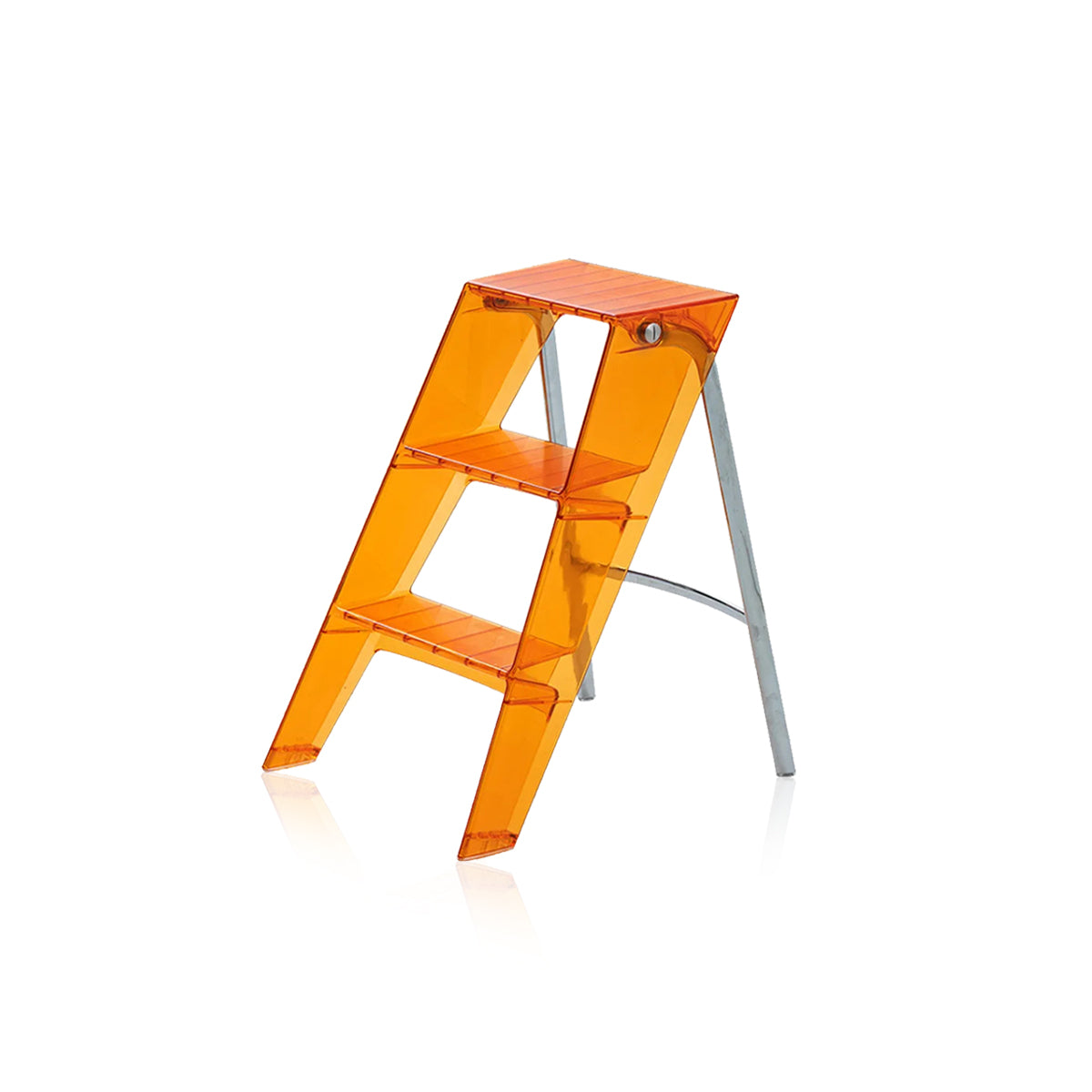 de homê Acrylic Transparent Foldable 3 Step ladder – OnShelf
