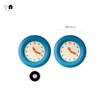 Japanese Minimalist Blue Pendulum Wall Clock – OnShelf