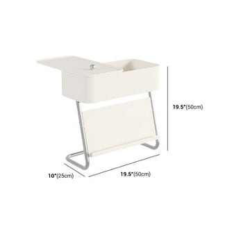 Metal Frame Slide Top Side Table – OnShelf