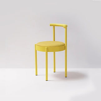 Mid-Century Modern Metal Leg Color Round Chair – OnShelf