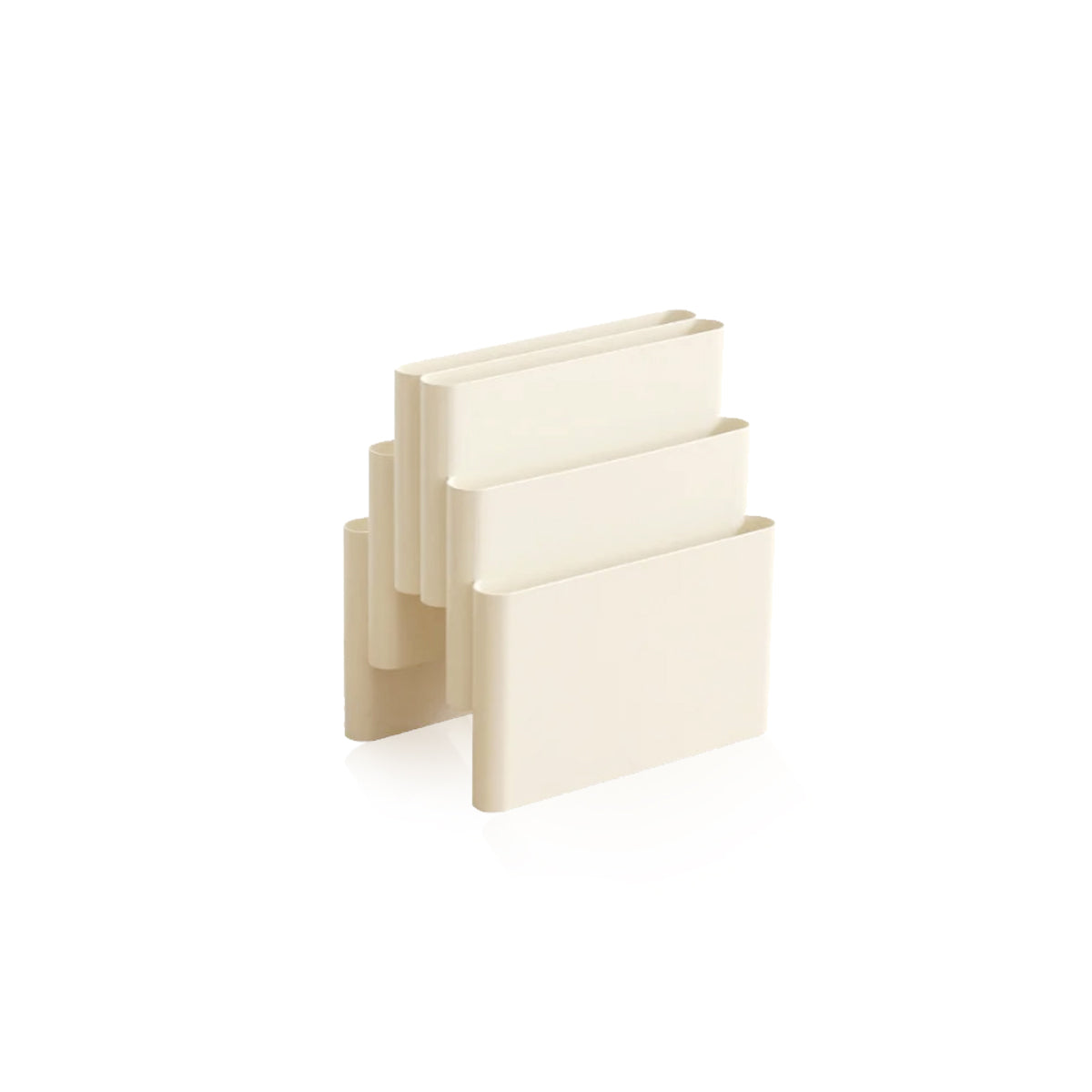 Retro-Contemporary Color Layered Floor Magazine Shelf Stand – OnShelf