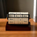 Rotating Wheel Retro Wooden Calendar – OnShelf
