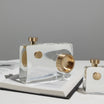 Solid Crystal Hand-Crafted Gold Tripod Camera Sculpture – OnShelf