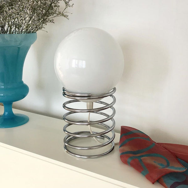 Spring Base Glass Table Lamp – OnShelf