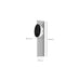 Stainless Steel Chrome Spreading Light Effect Wall Lamp – OnShelf