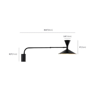 Swing Arm Scone Plug in Wall Lamp – OnShelf