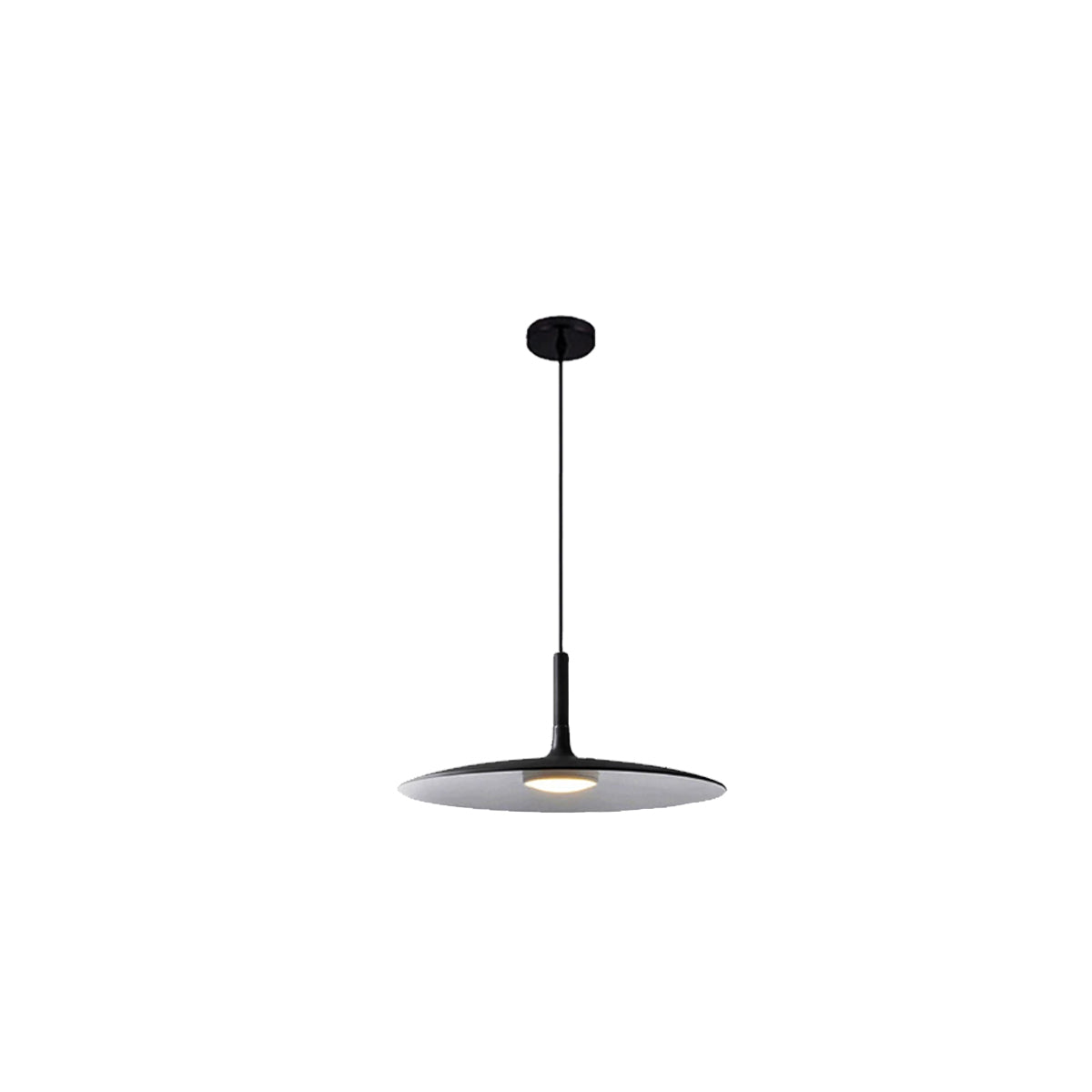 Danish Minimalist Aluminium Dish Ceiling Light – OnShelf