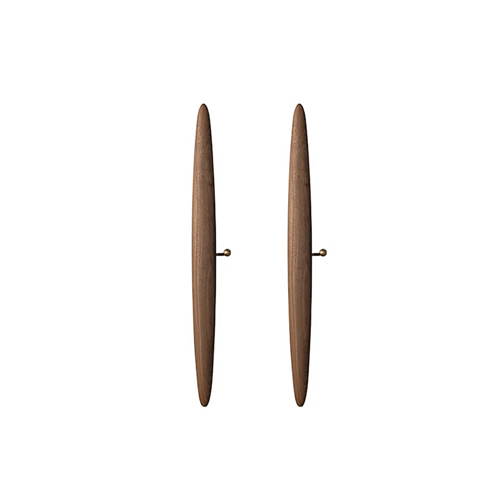 Yū Tokyo Vintage Japanese Solid Wood Wall Coat Rack [Exclusive]