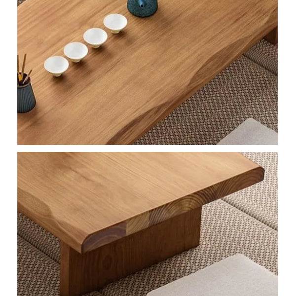 Yū Tokyo Vintage Solid Wood Japanese Tatami Table