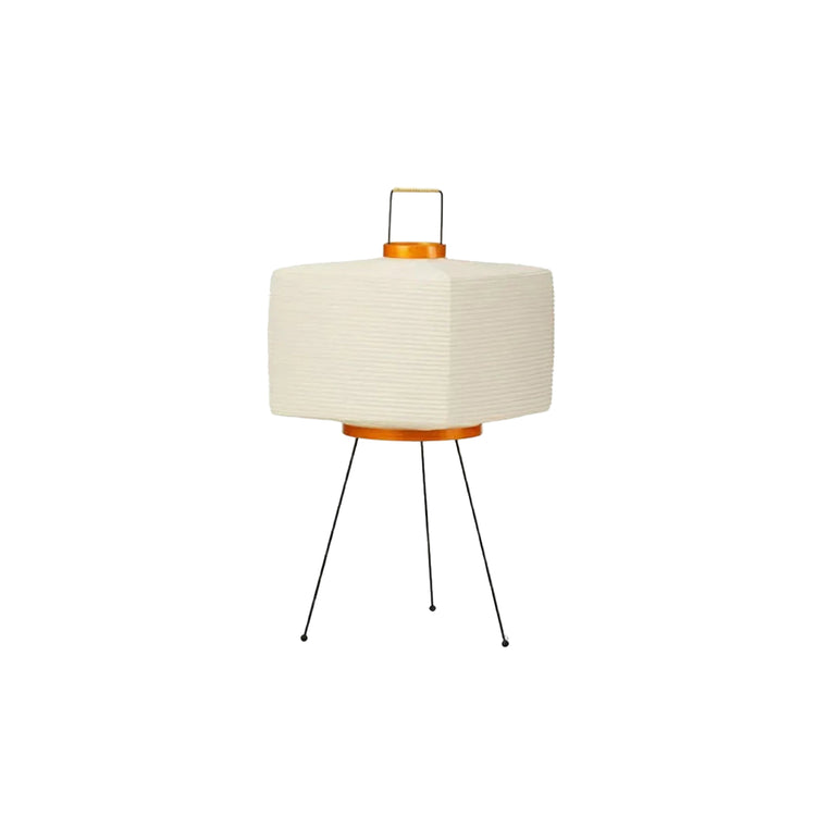 Yū Tokyo Japanese Wabi-Sabi Style Rice Paper Cube Floor Lantern Lamp