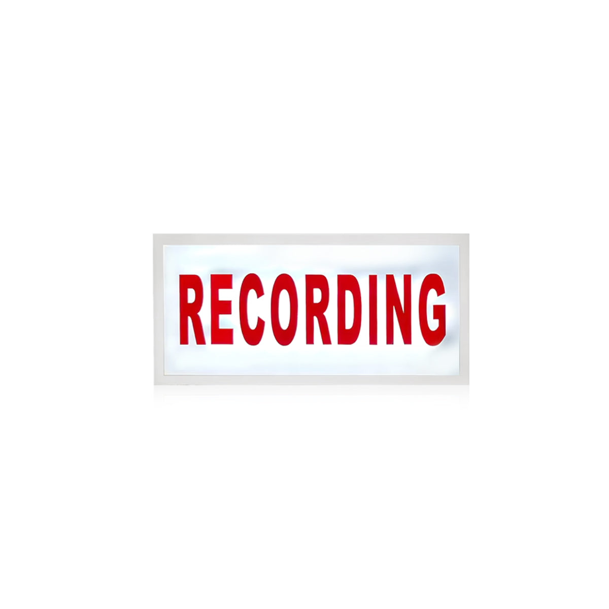 Recording Sign Retro Lightbox Table Lamp