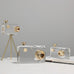 Solid Crystal Hand-Crafted Gold Tripod Camera Sculpture – OnShelf